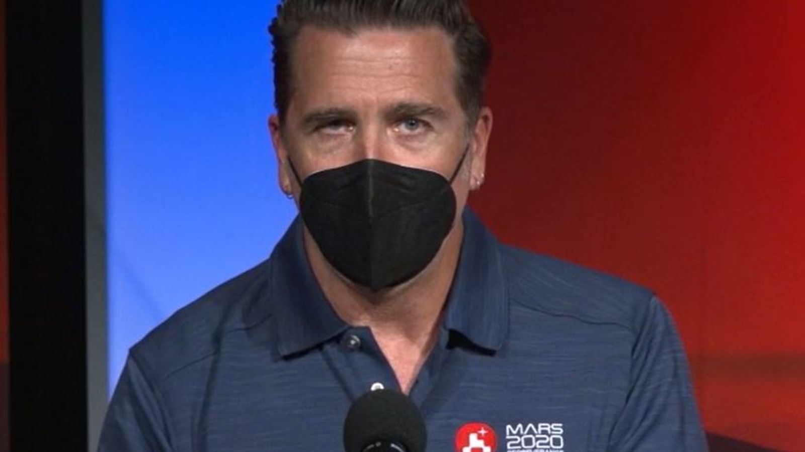 NASA reveals image from above Martian surface as Perseverance probe ...