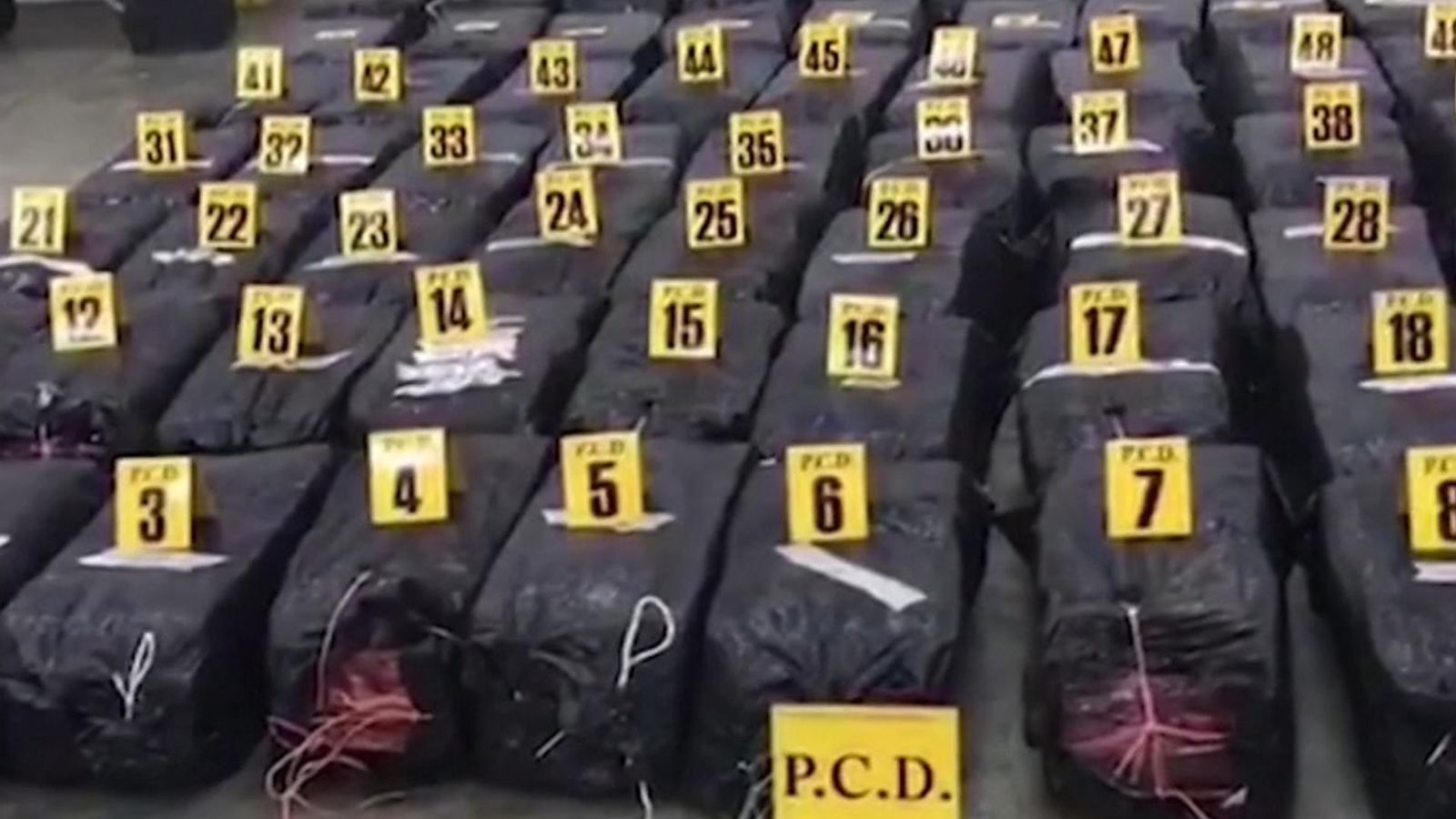Costa Rica: Authorities seize two tonnes of cocaine | World News | Sky News