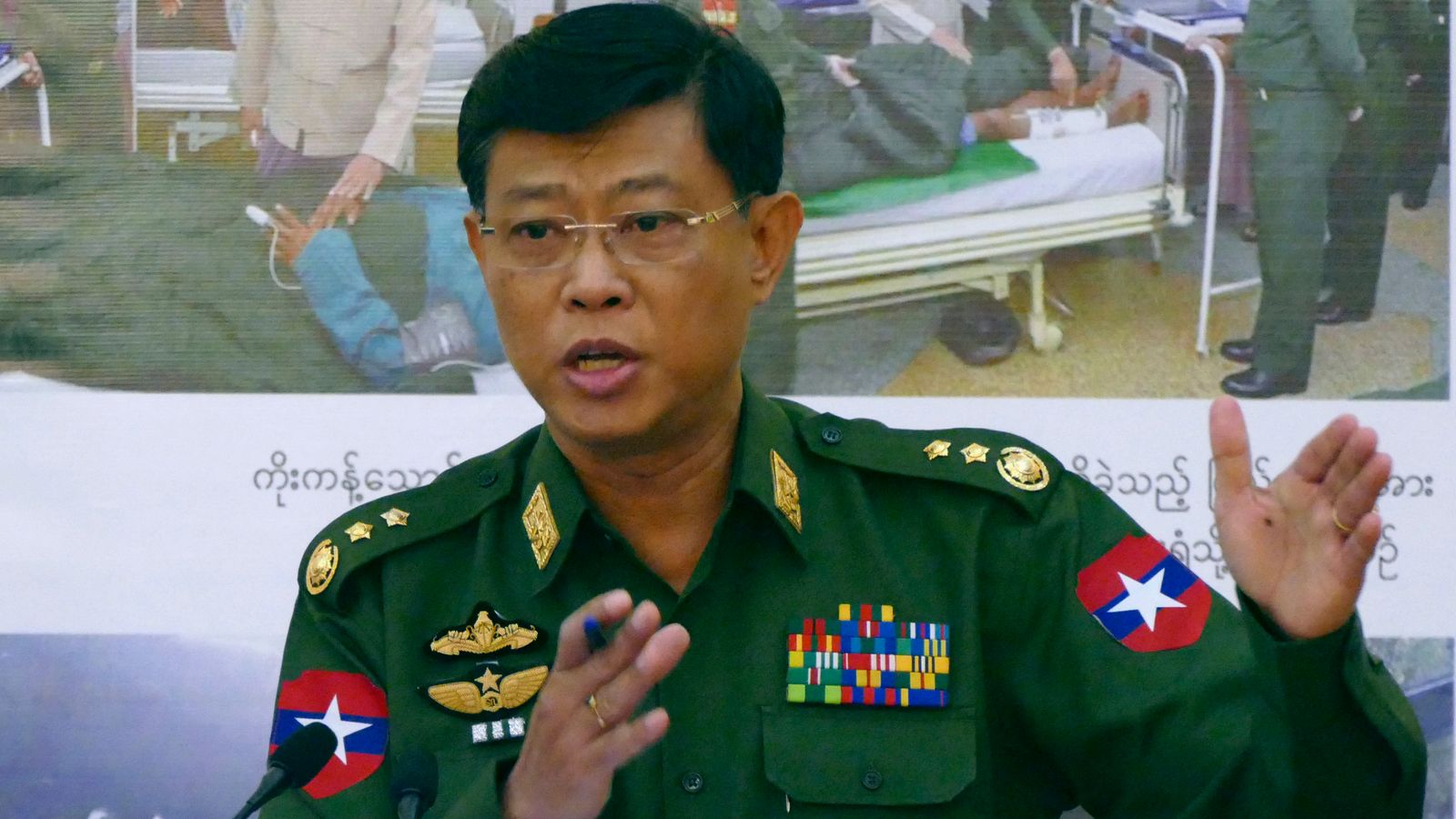 Myanmar coup: UK sanctions three generals for human rights violations | World News | Sky News