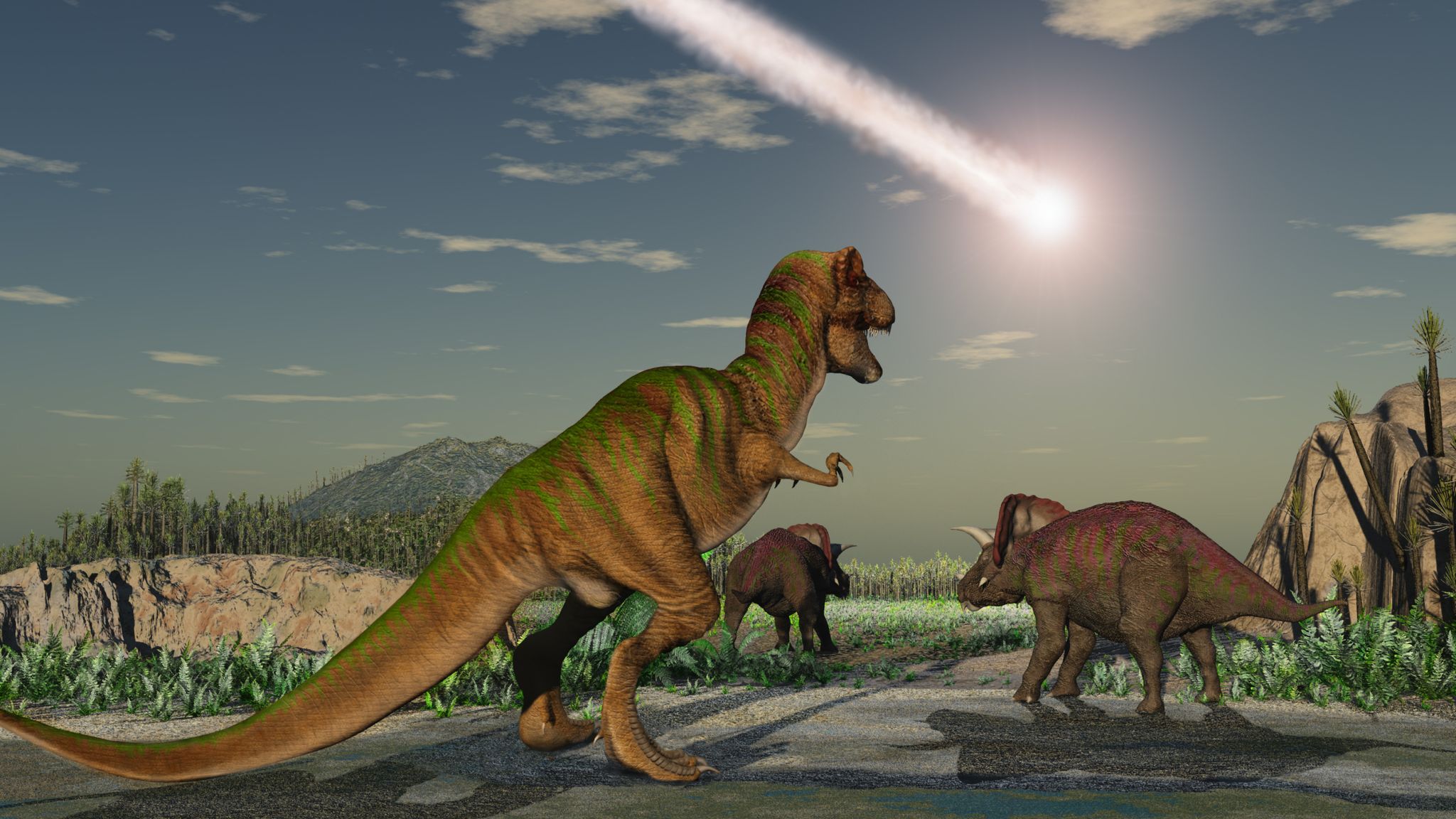 Scientists believe they have discovered where asteroid which wiped out dinosaurs came from ...