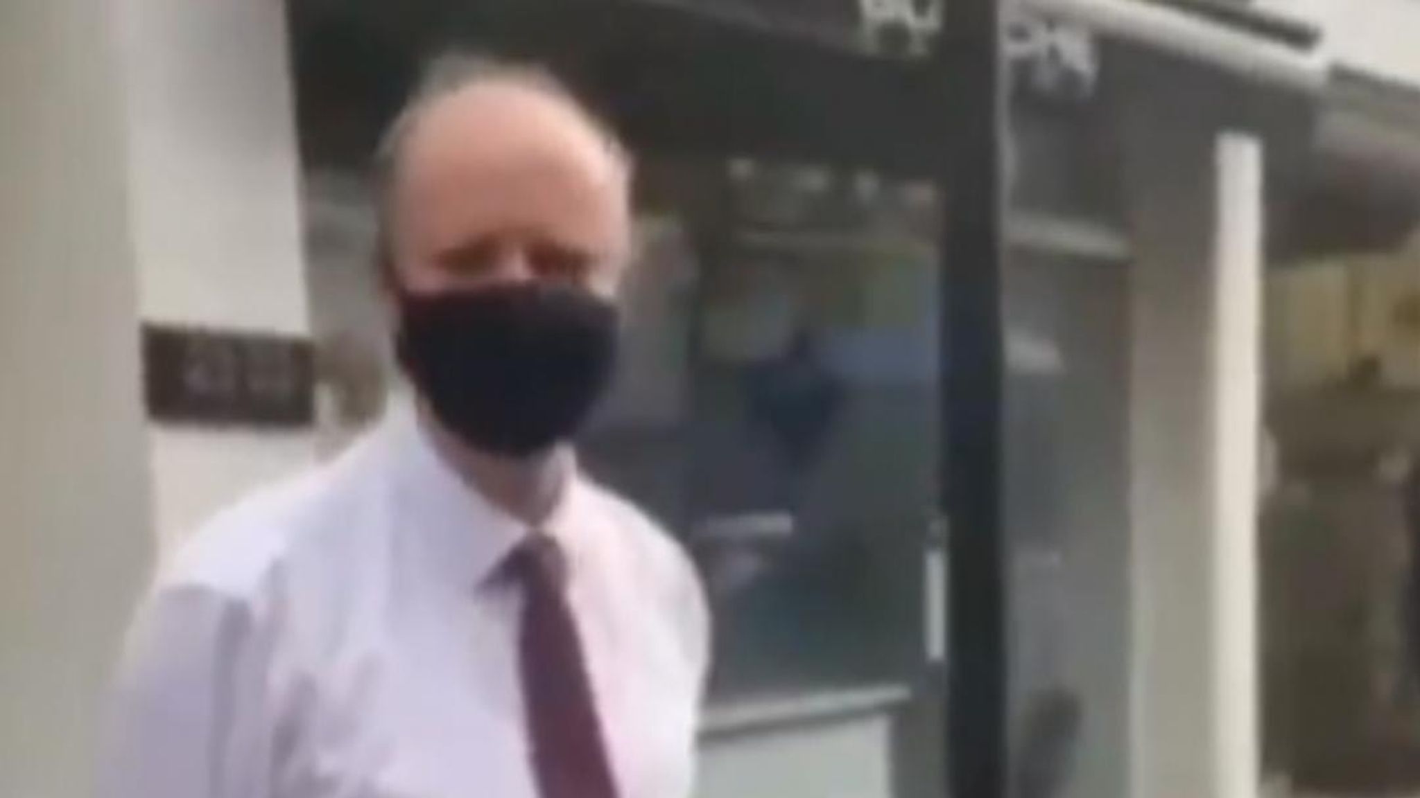 Professor Chris Whitty: Video of 'thugs' harassing England's chief ...