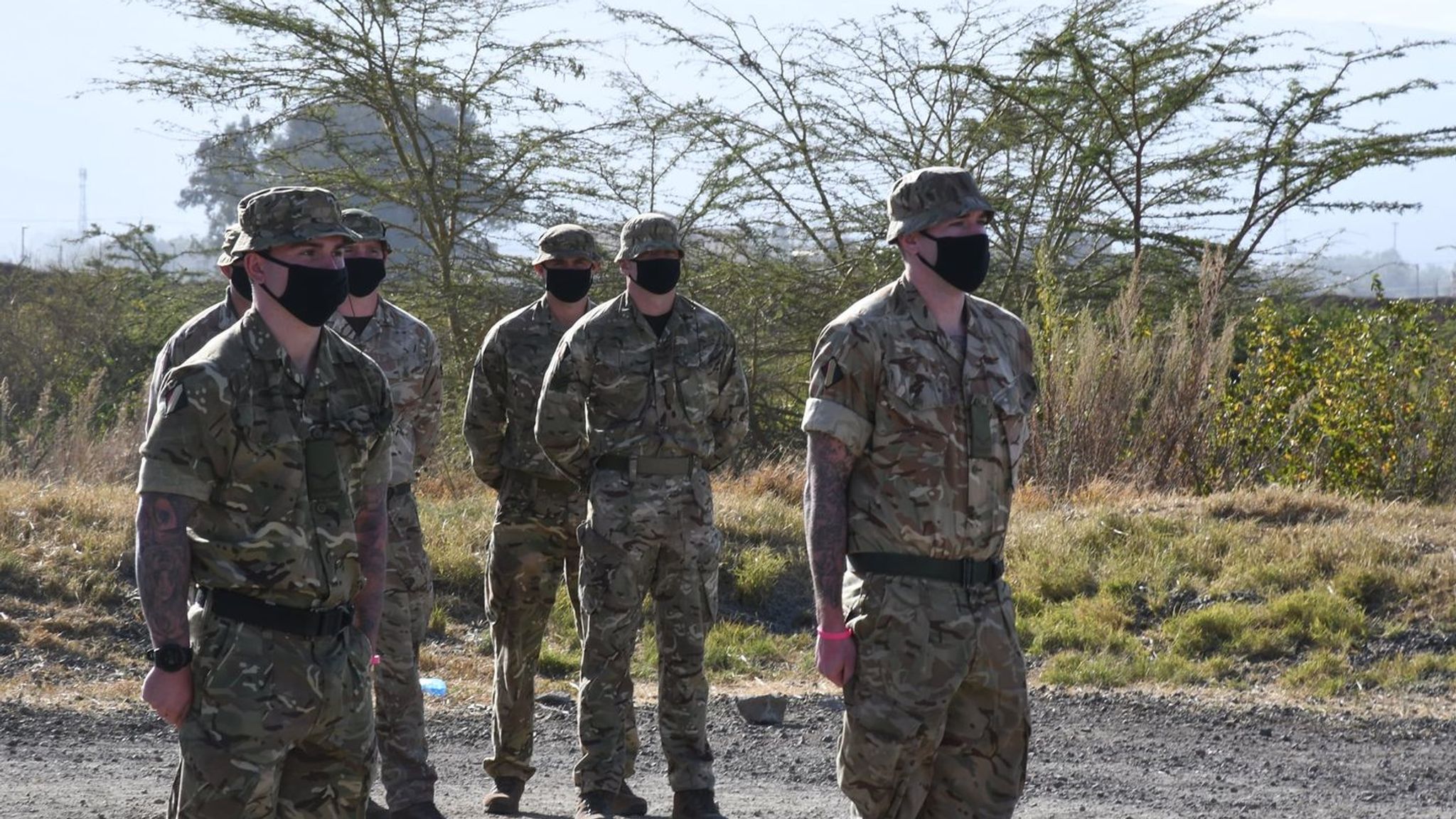 COVID-19: Four British soldiers taken to hospital in Kenya with ...
