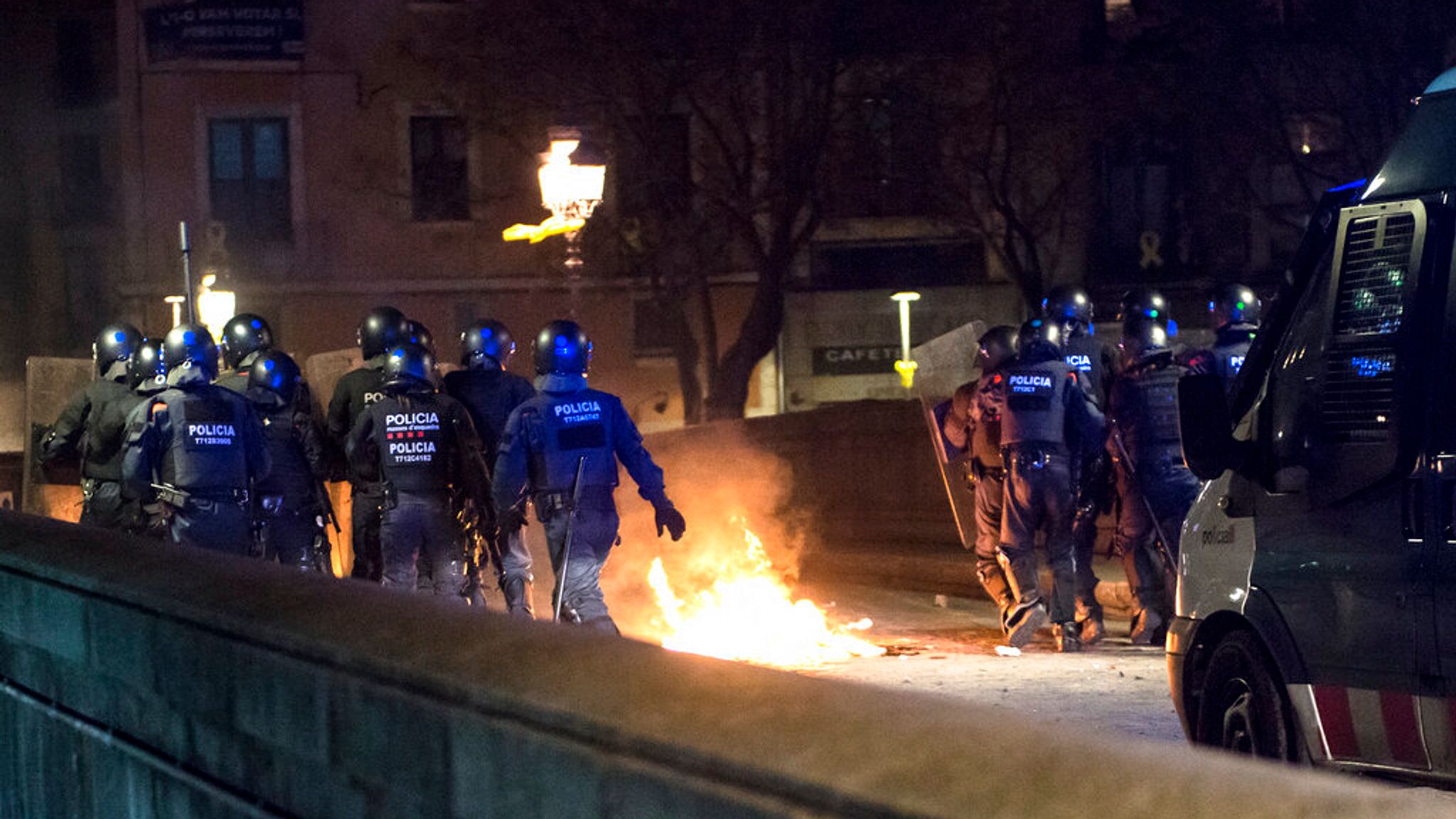Pablo Hasel: Second night of violent protests in Spain after rapper's ...
