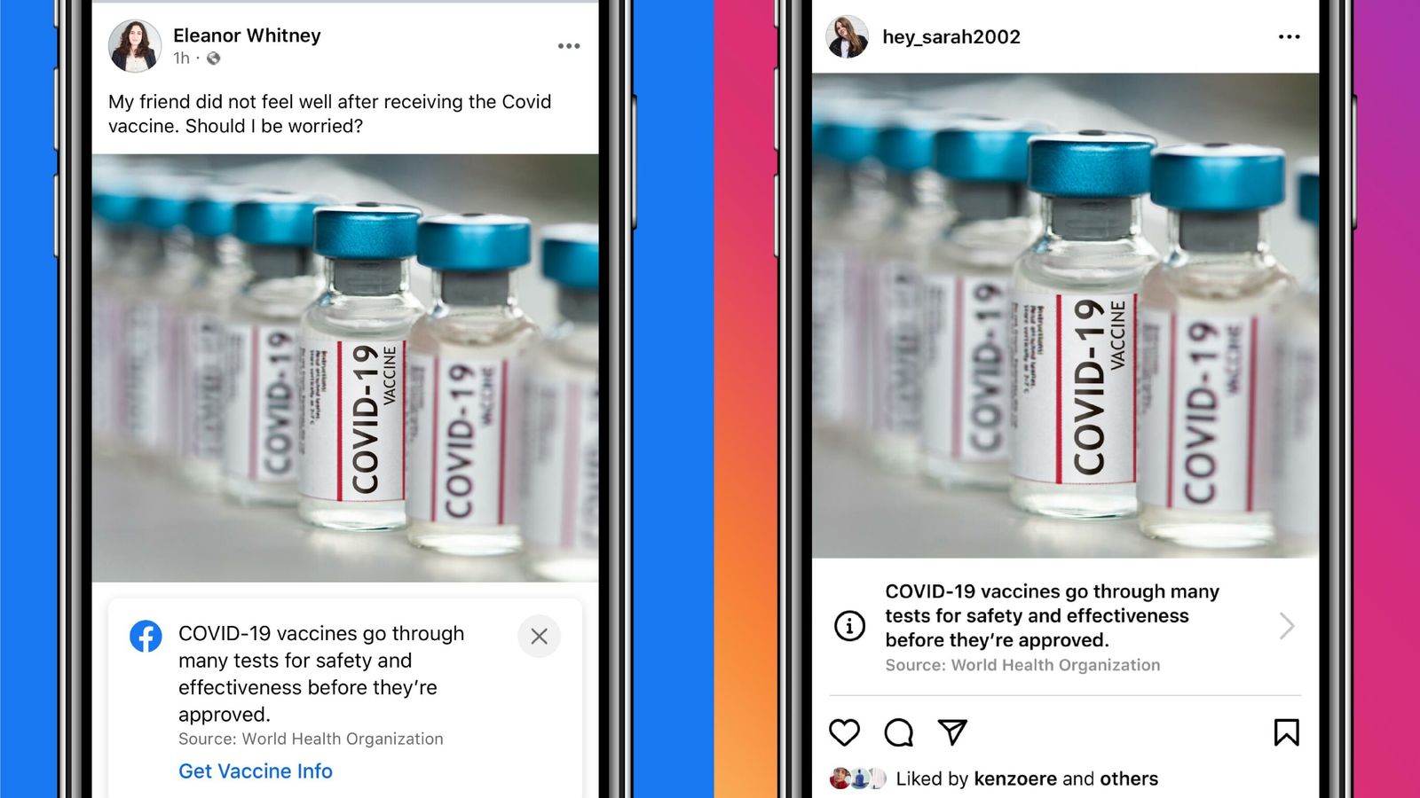 COVID-19: Facebook to label all posts about vaccines with WHO ...