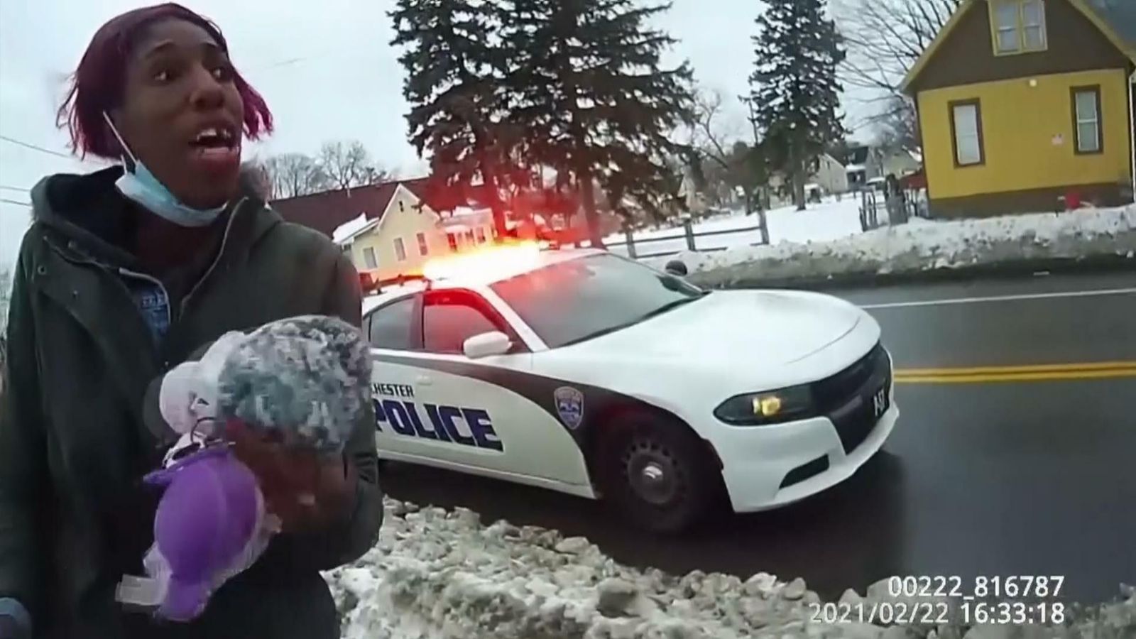 Black mother pepper-sprayed by US police | US News | Sky News