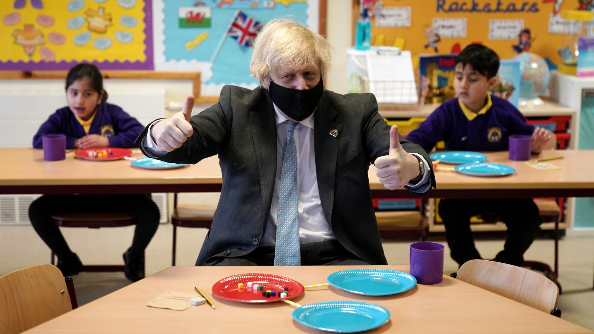 COVID-19: Pupils return to schools in England as roadmap out of ...