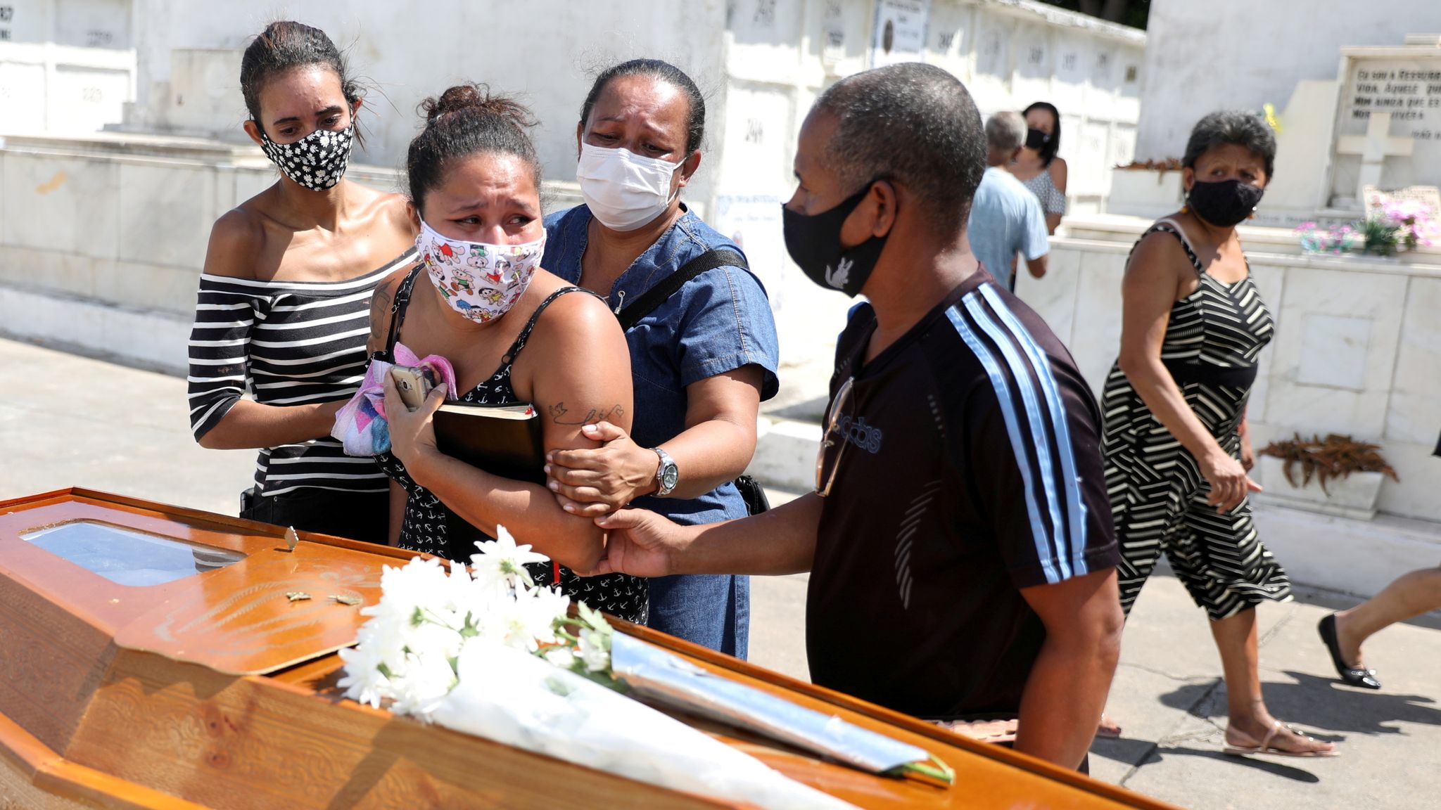COVID-19: Brazil records more than 2,000 daily deaths for first time as ...