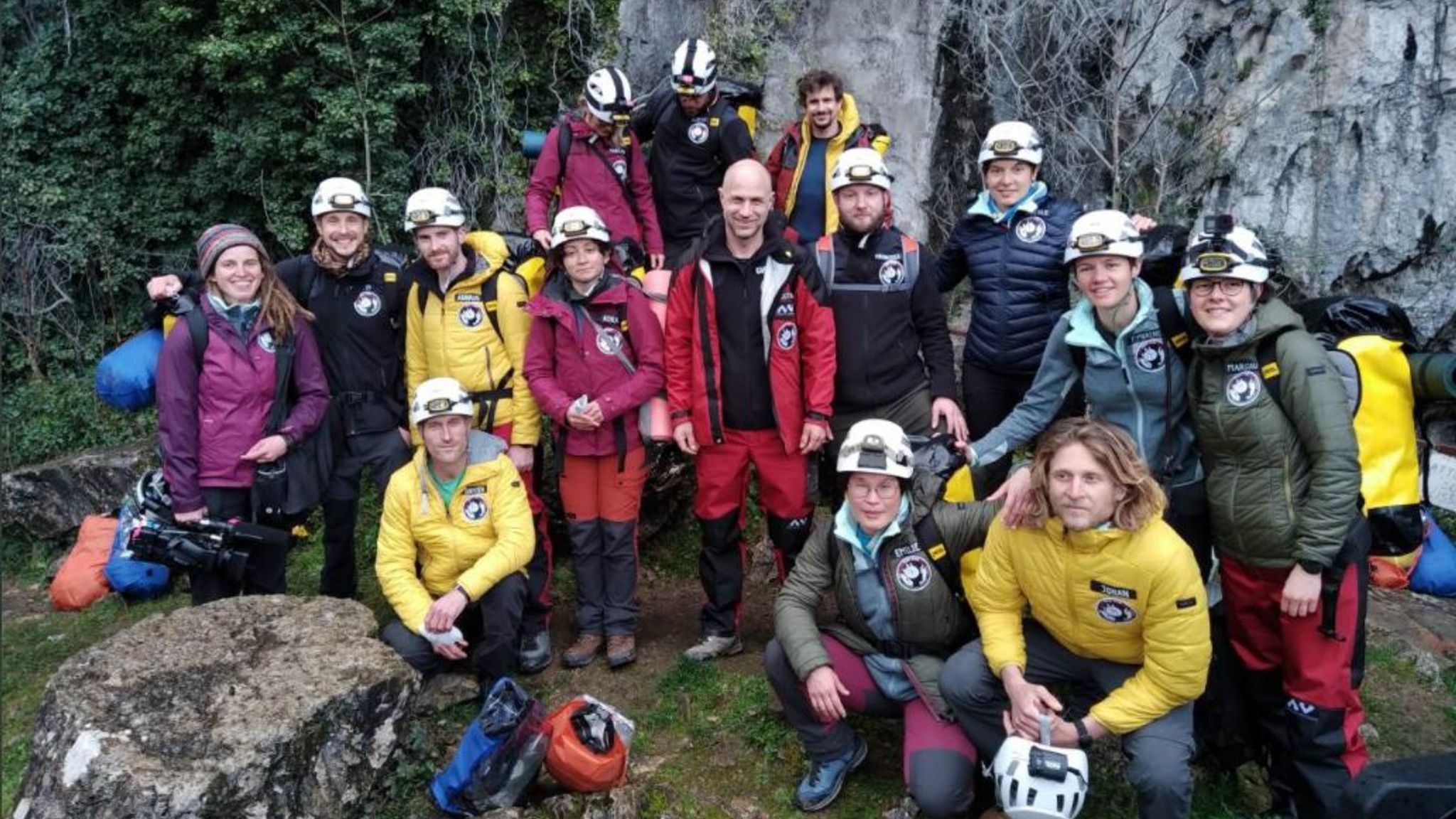 Fifteen people leave cave after 40 days with no phones or contact with ...