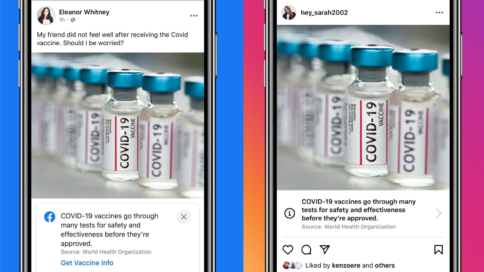 COVID-19: Facebook to label all posts about vaccines with WHO ...