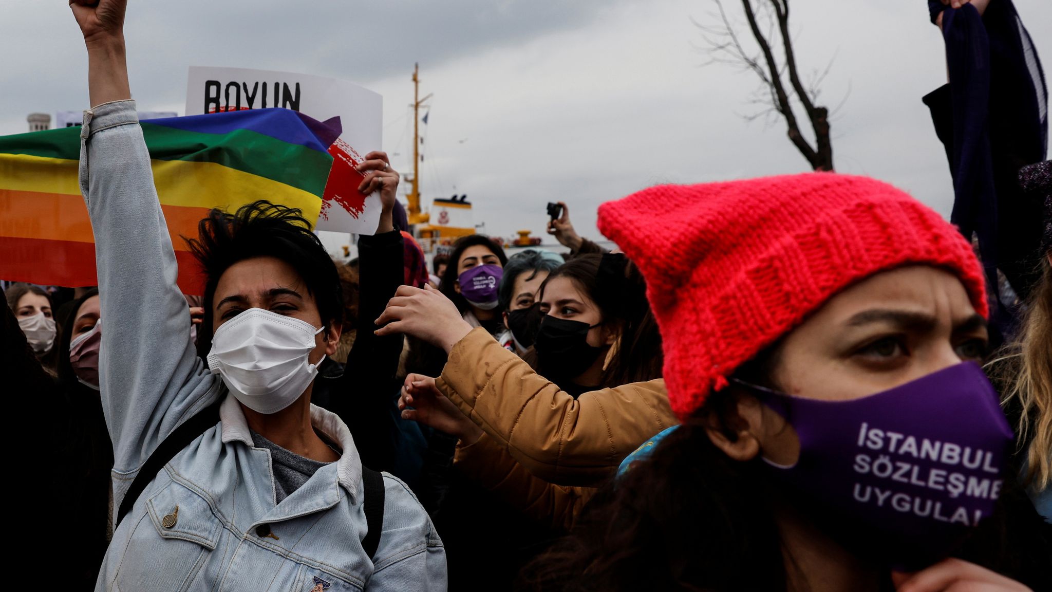 Istanbul Convention: Protests as Turkey pulls out of international ...