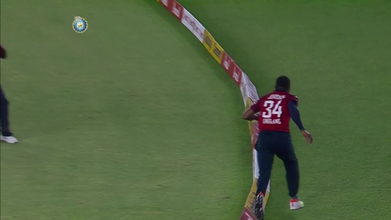 Jordan epic one-handed catch! | Video | Watch TV Show | Sky Sports