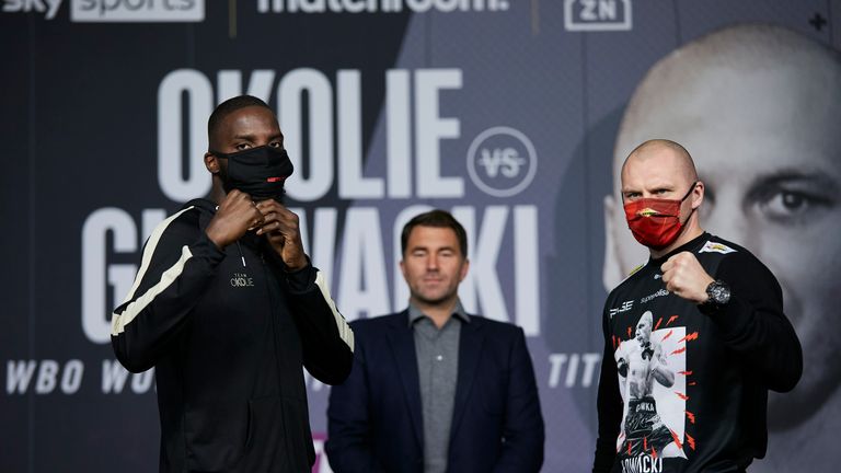 Okolie, Glowacki face-off | Video | Watch TV Show | Sky Sports