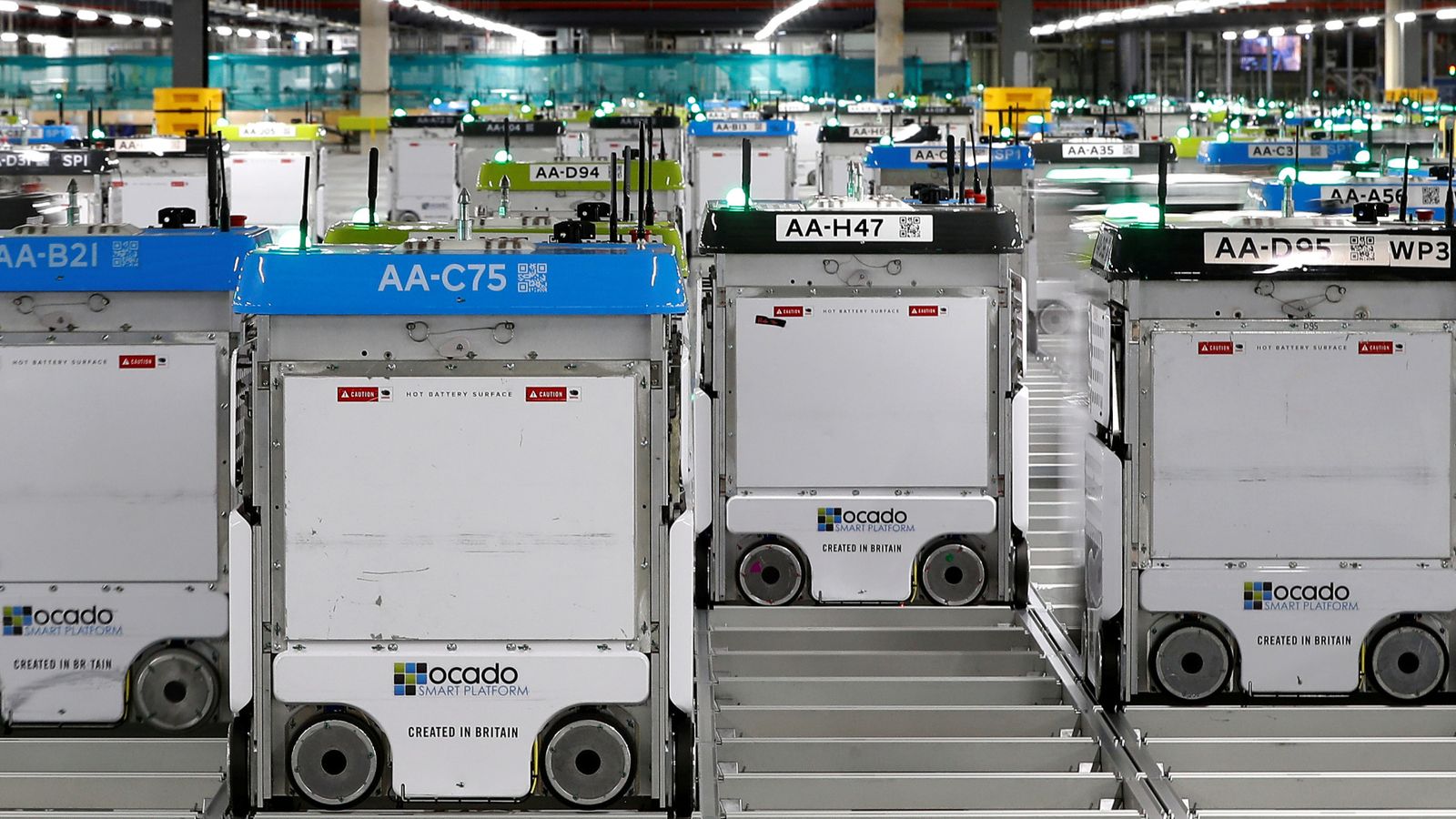 Ocado plans self-driving delivery vehicles and 'kerb to kitchen' robots ...