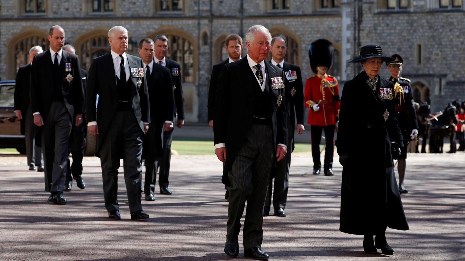 Prince Philip's funeral in pictures: How the Royal Family remembered ...