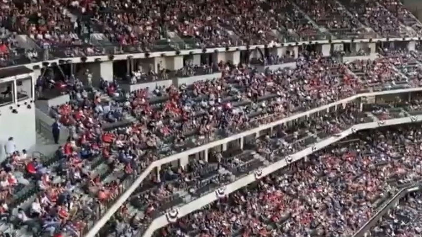 COVID-19: People pack Texas stadium despite pandemic threat | US News ...
