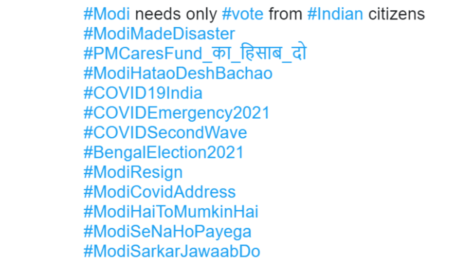 India's COVID crisis: The government ordered some posts to be removed ...