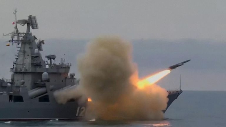 Russia launches missiles in Black Sea during military exercise | World ...