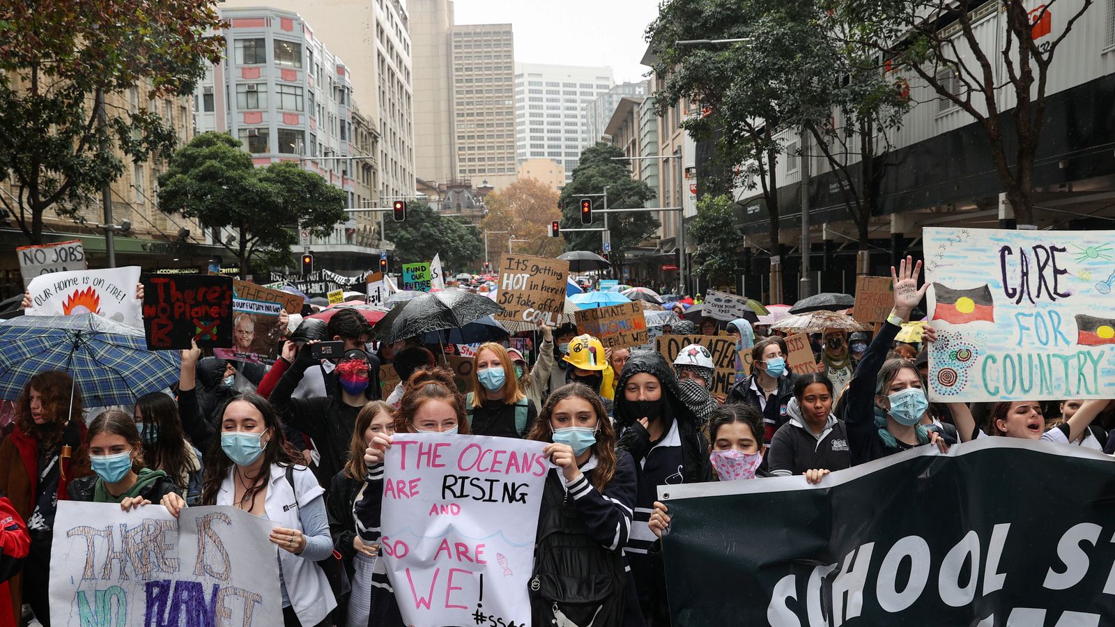 Students in mass walk-out over climate action | News UK Video News ...