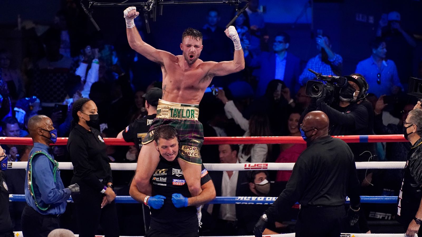 Josh Taylor beats Jose Ramirez to become Britain's first undisputed ...