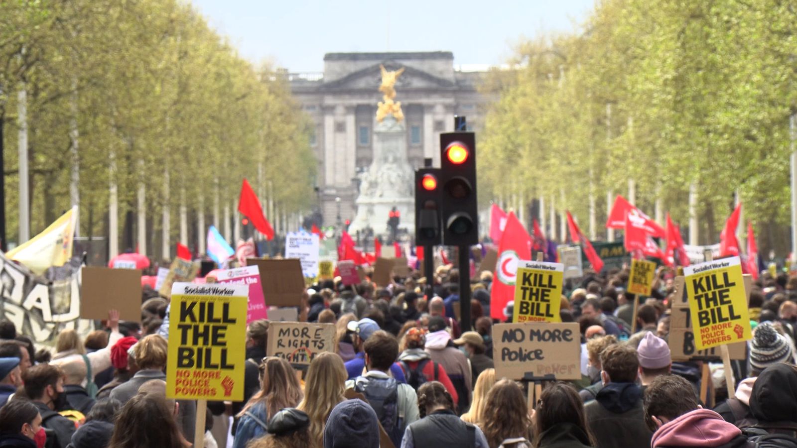 Kill the bill: Thousands demonstrate against proposed legislation which ...