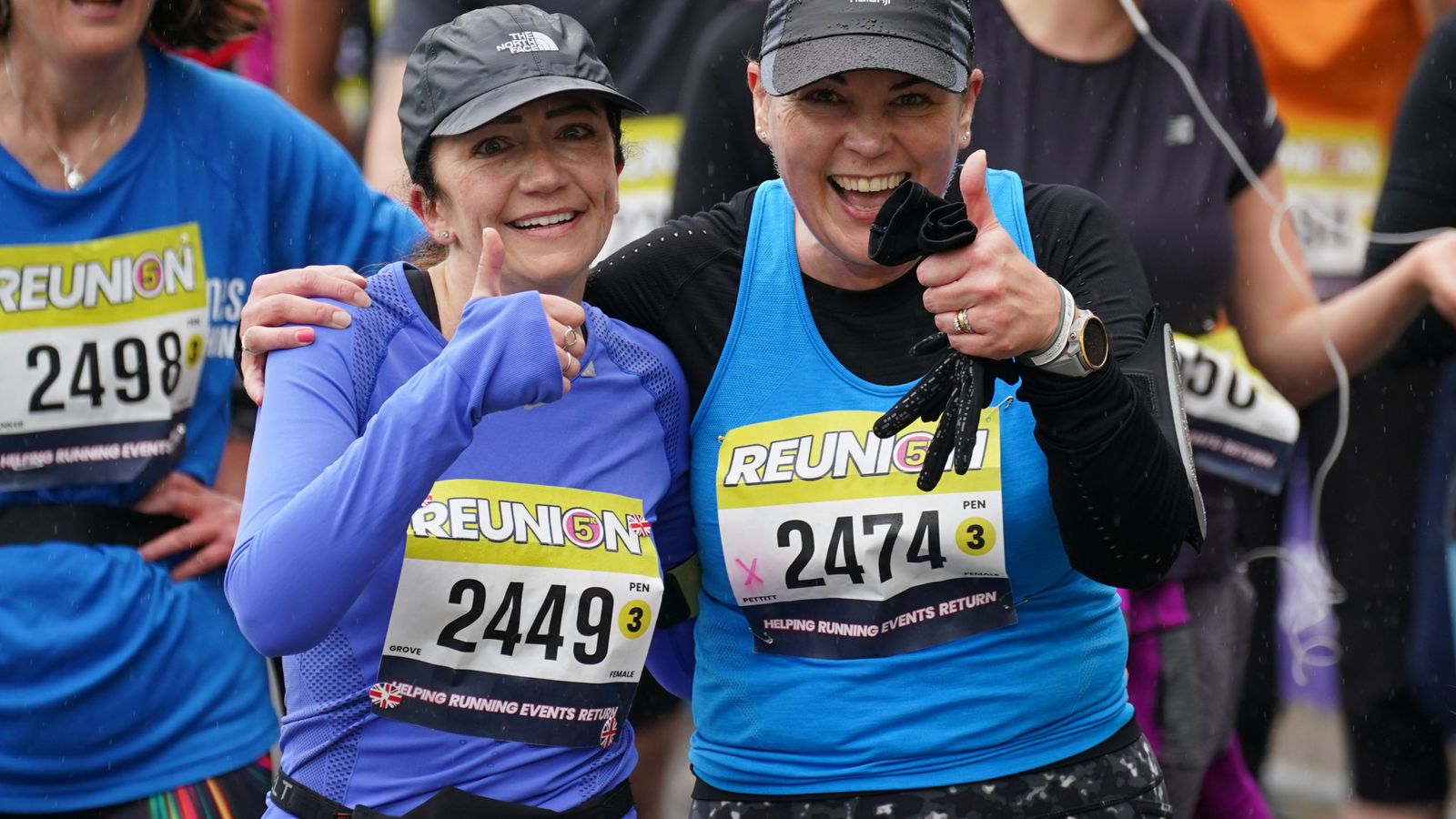 COVID-19: Excitement and cheers as runners unite at coronavirus-safe ...