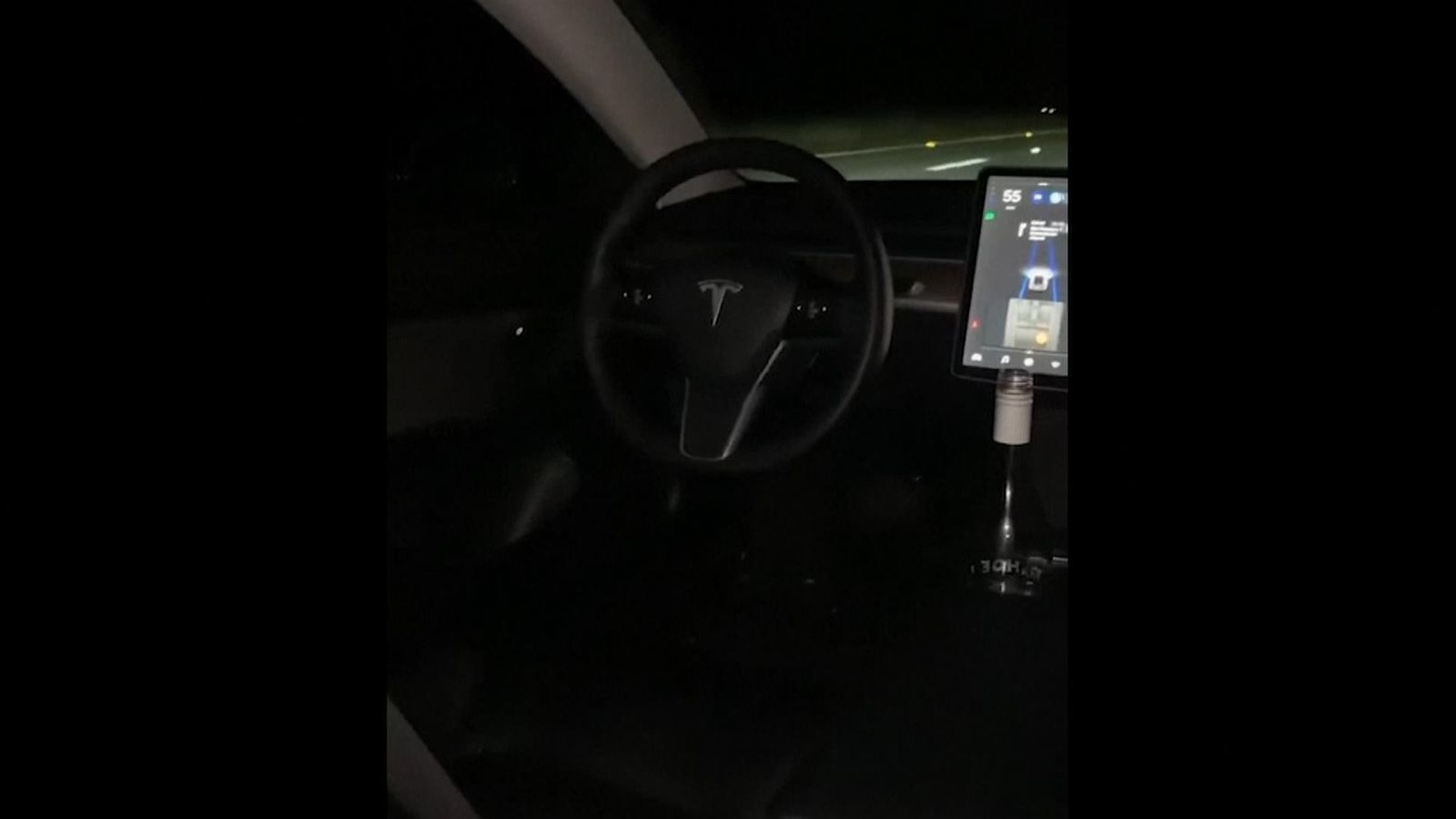 Tesla Owner Arrested After Repeatedly Riding In The Back Seat While It