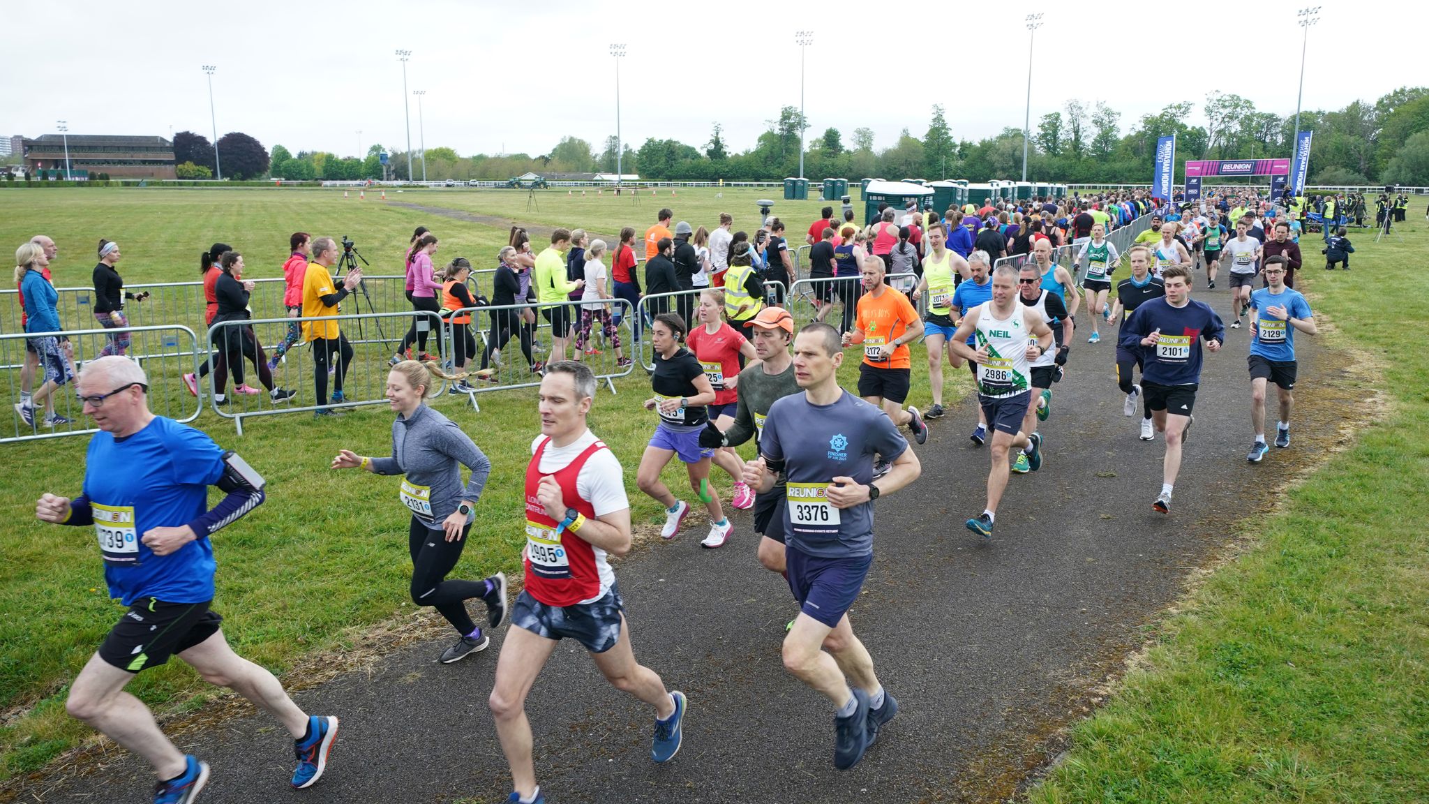 COVID-19: Excitement and cheers as runners unite at coronavirus-safe ...