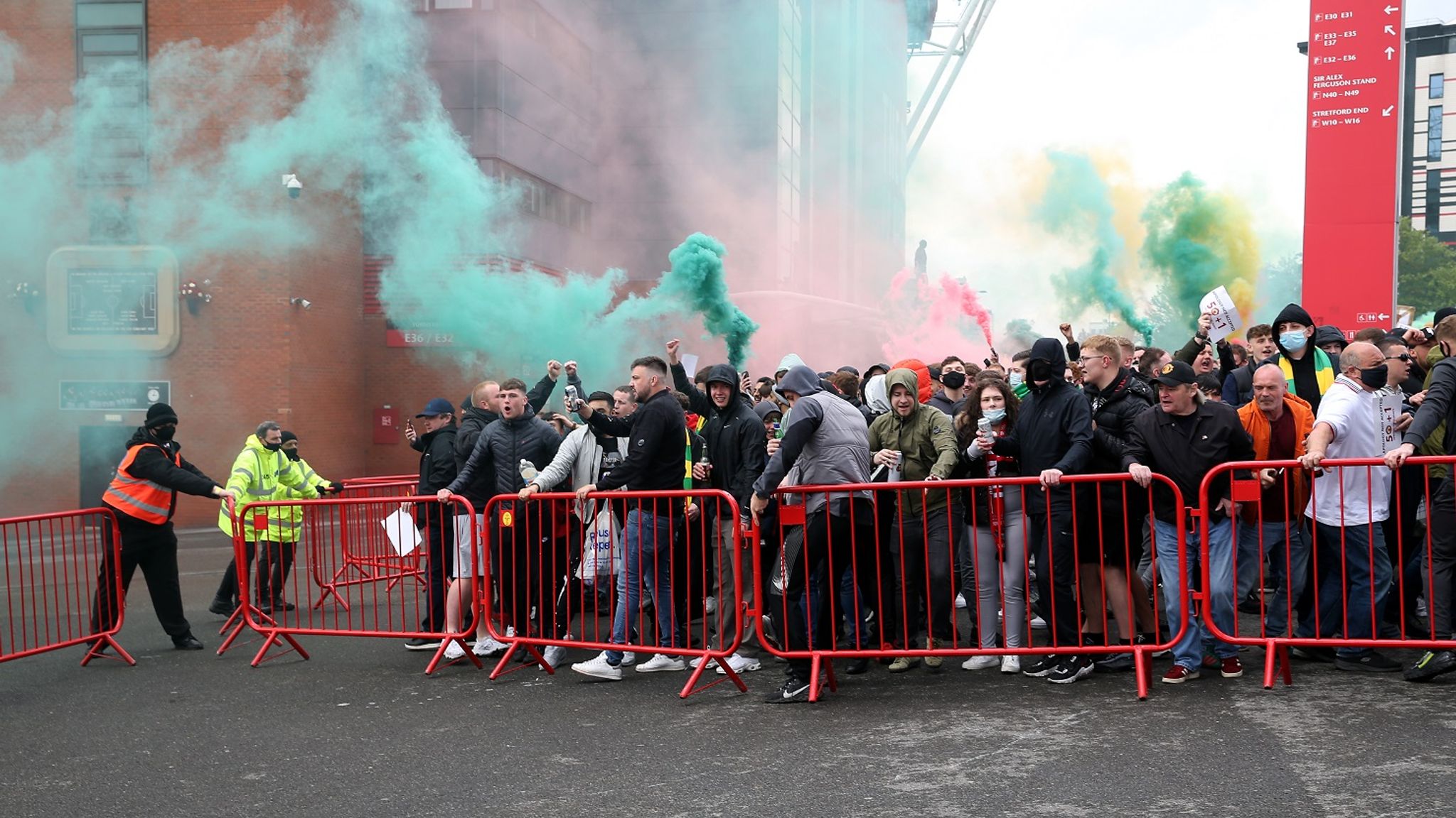 Manchester United protests: FA investigating storming of Old Trafford ...