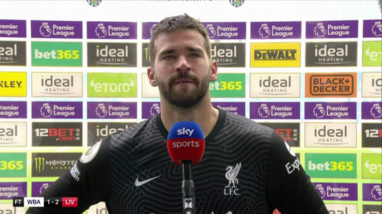 Alisson: God was on my side today | Video | Watch TV Show | Sky Sports