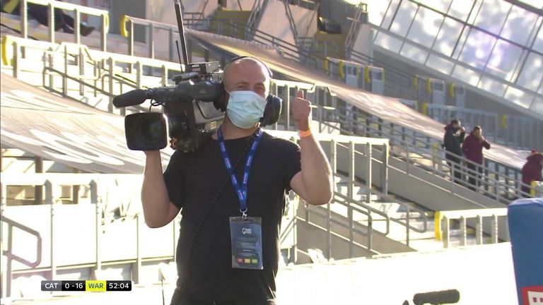 Charnley tackles rugby league cameraman! | Video | Watch TV Show | Sky ...