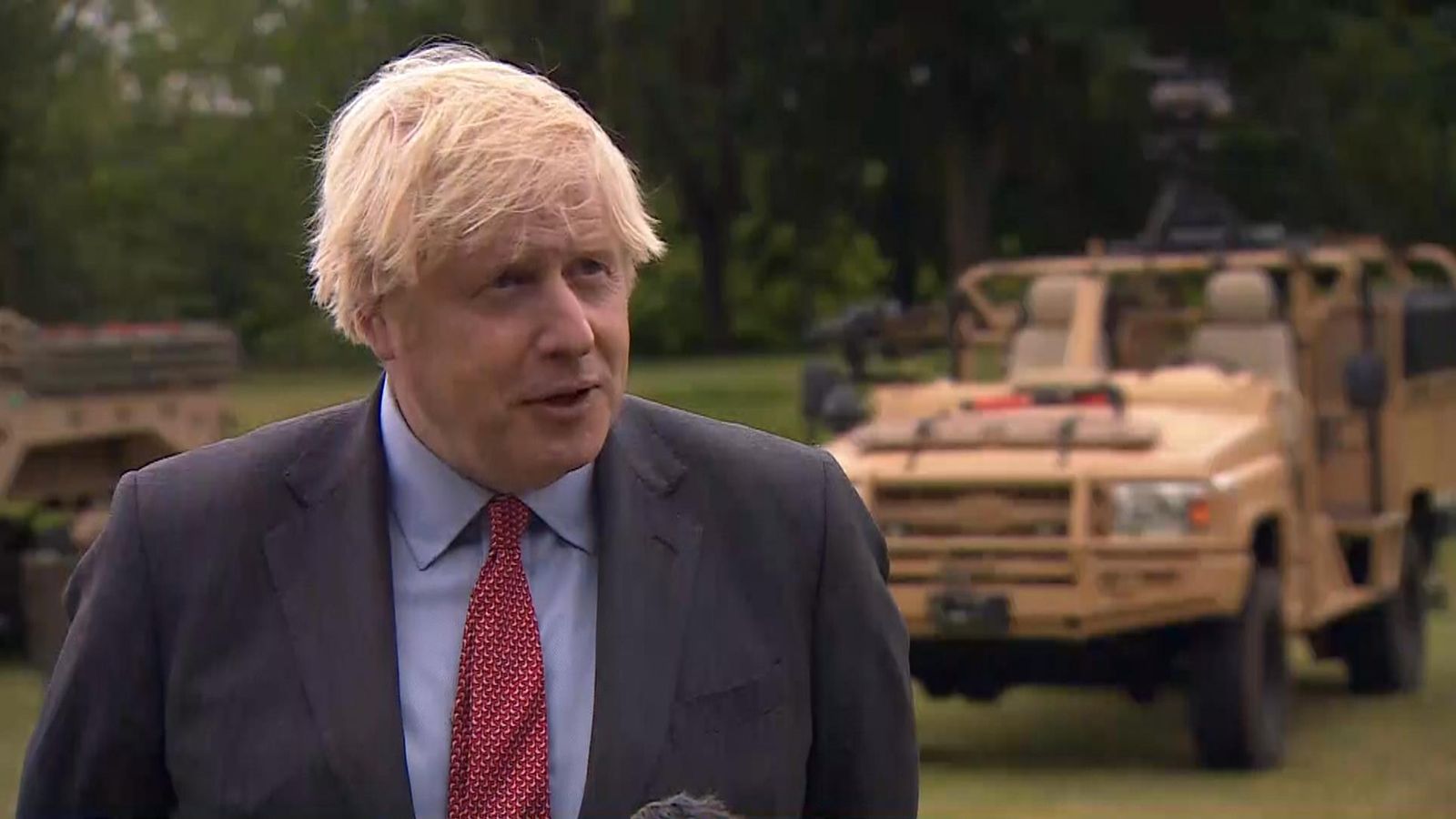 HMS Defender: PM - 'These are Ukrainian waters' | UK News | Sky News