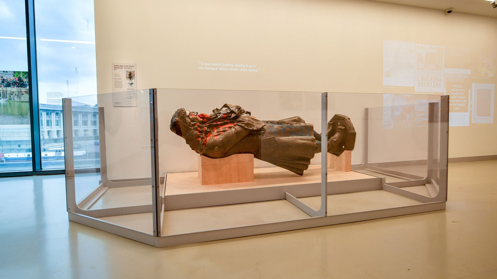 Edward Colston statue: Toppled artwork 'now worth £300,000' - 50 times ...