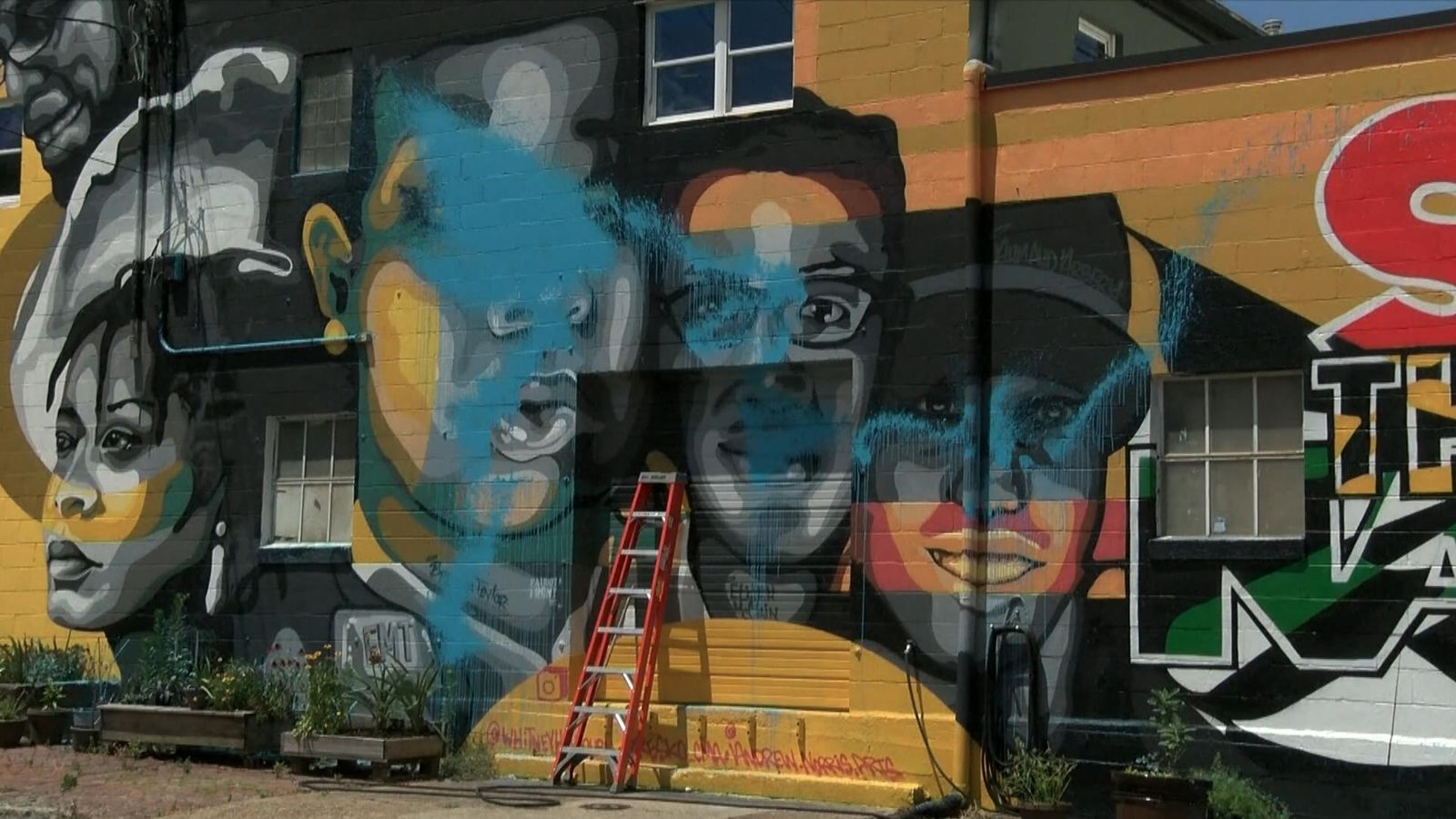 Black Lives Matter Police Launch Investigation After Mural Of Breonna