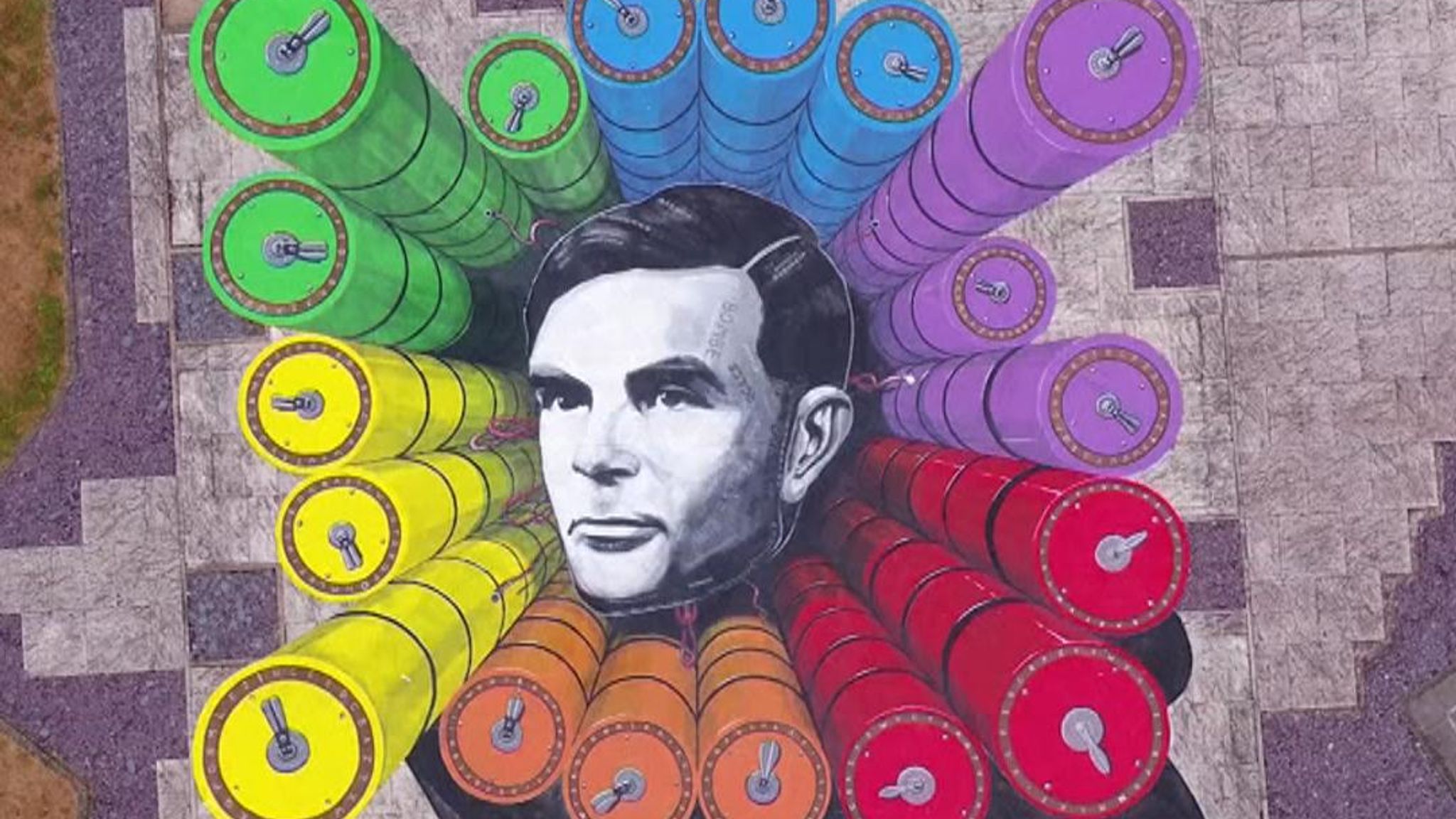 Alan Turing £50 banknote enters circulation - as LGBT-inspired artwork ...