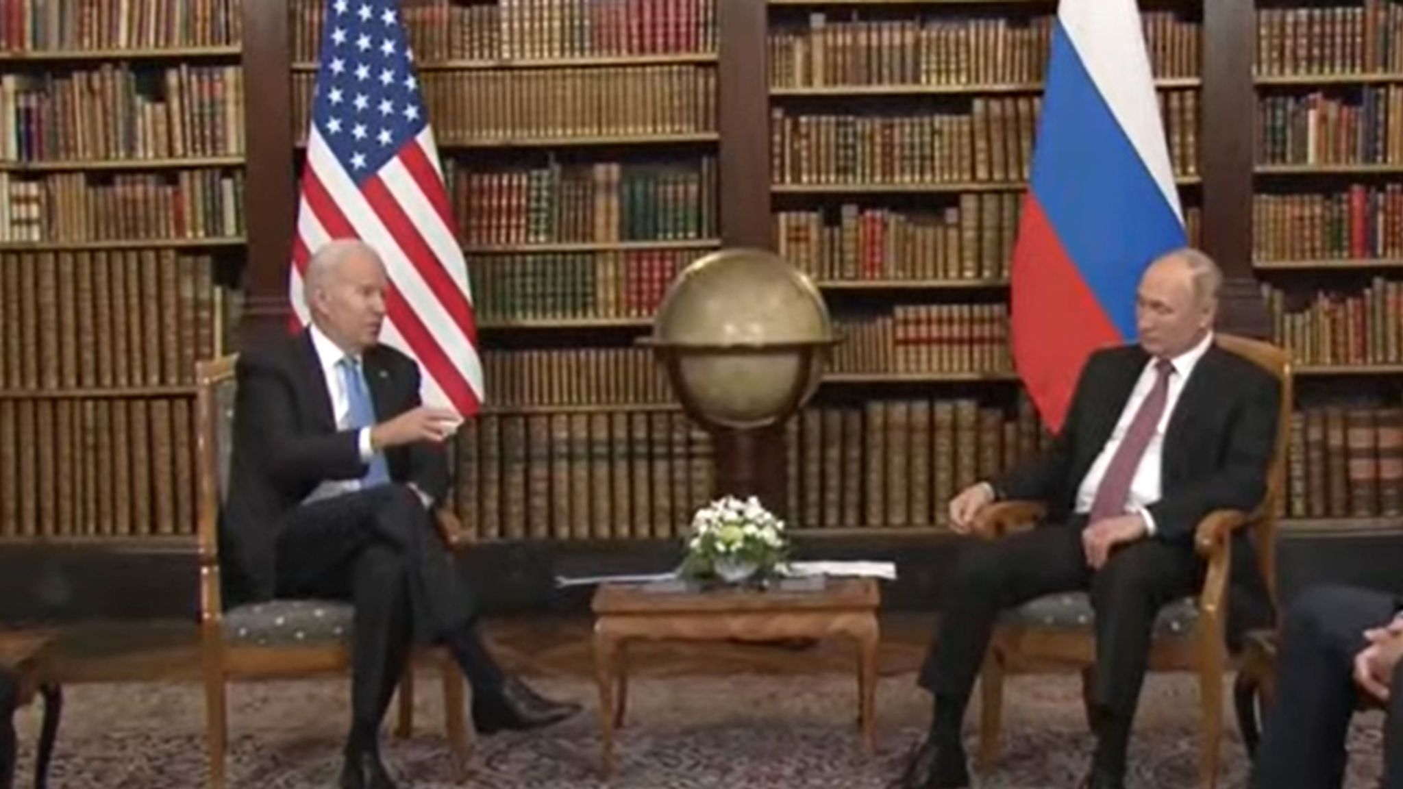 US-Russia summit: Putin hopes for 'productive' meeting and Biden says ...