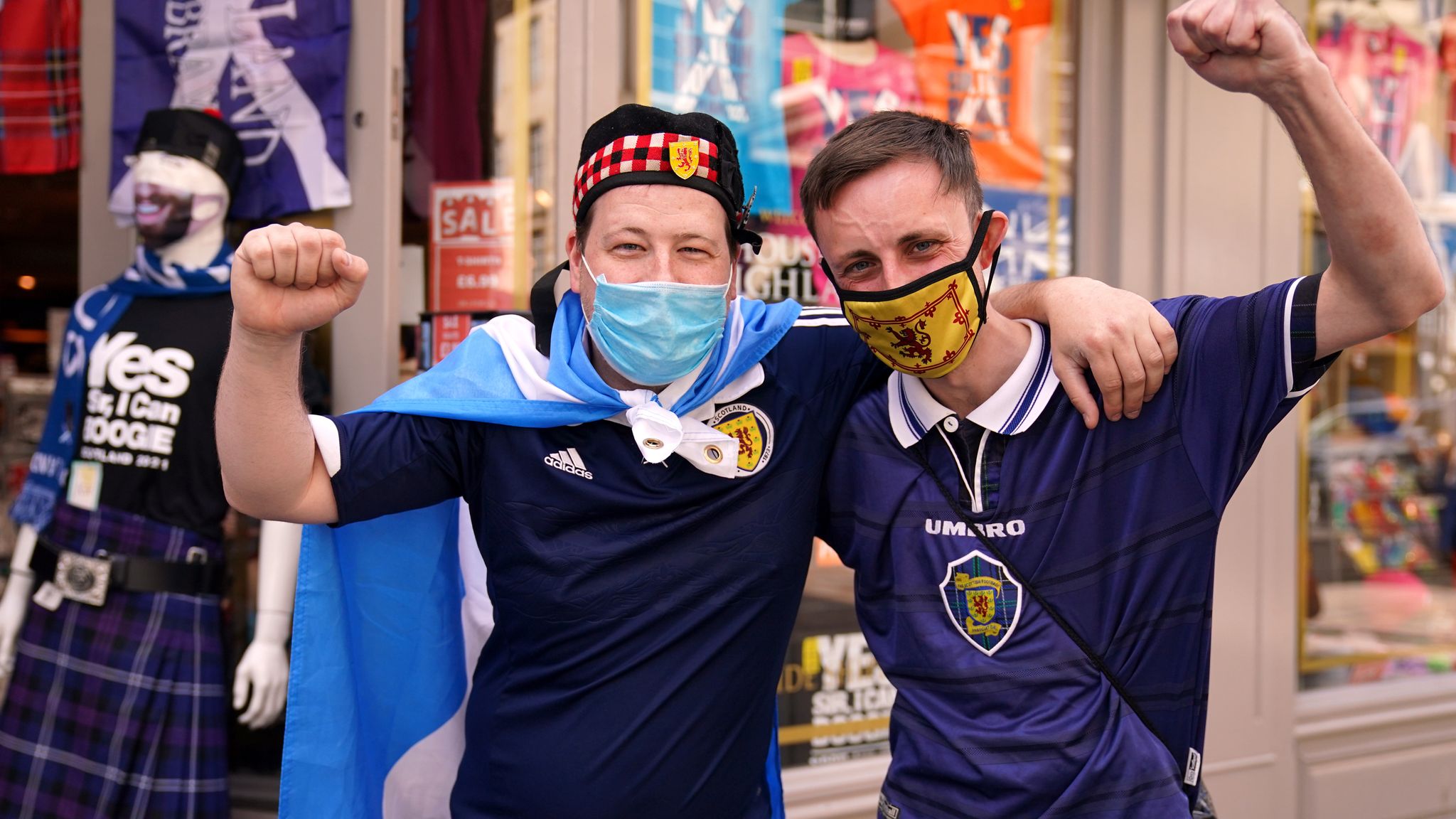 England v Scotland: Euro 2020 game sees up to 20,000 Scottish fans ...