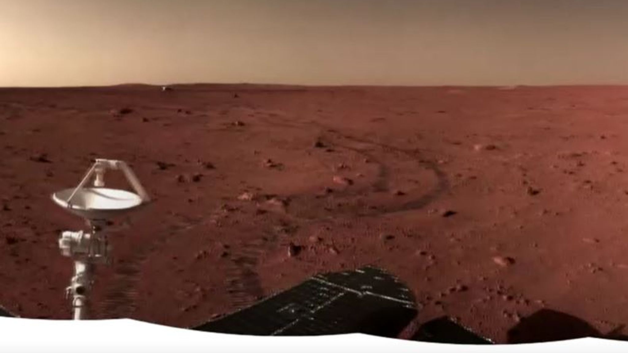 The sound of Mars: Chinese release recording of Martian surface by ...