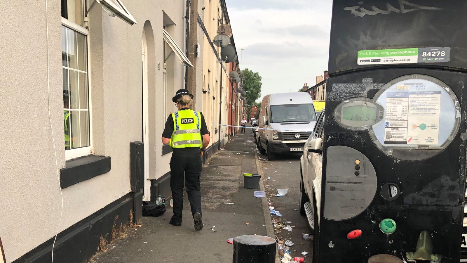 Three men arrested after woman dies from severe burns at an address in ...