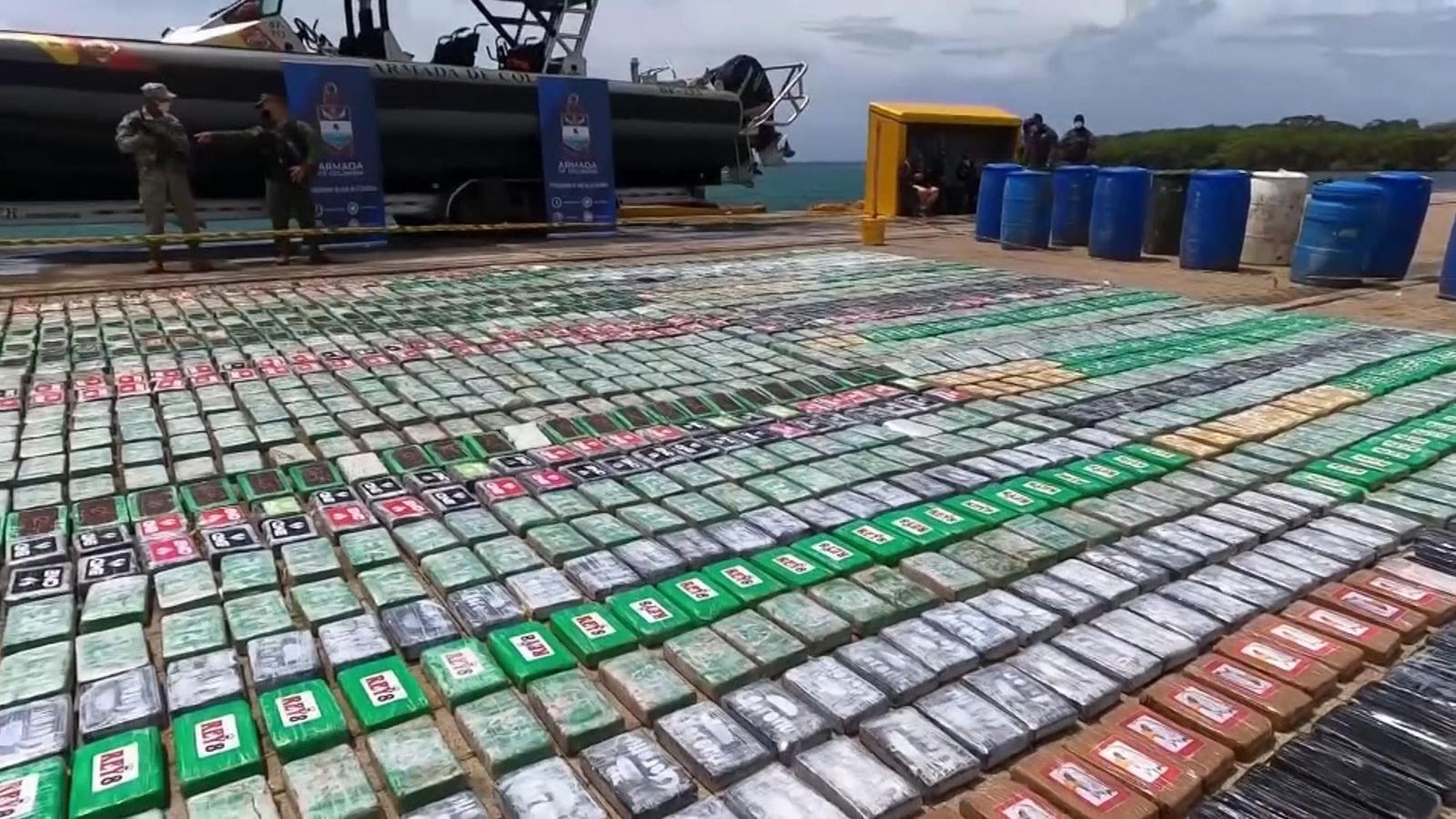 Colombia seizes 1.5 tonnnes of cocaine after drug bust | World News ...