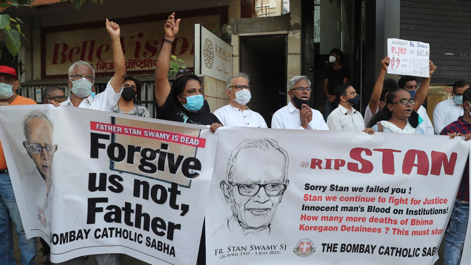 Stan Swamy: UN 'saddened and disturbed' by death of 84-year-old Indian ...