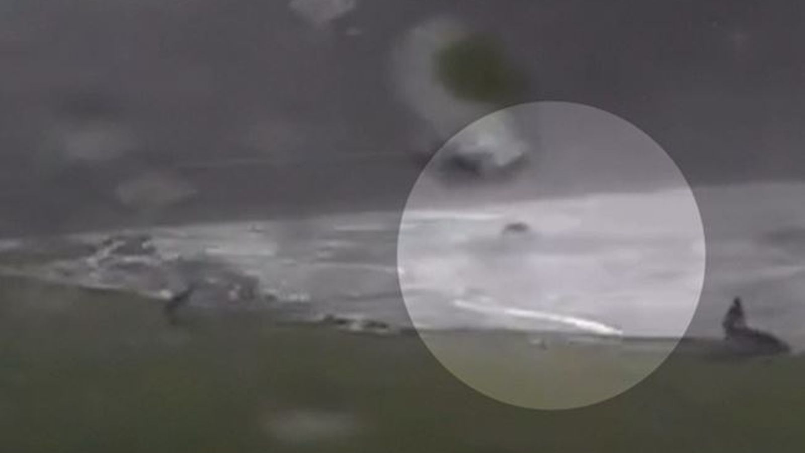 Alabama: High wind sweeps person away over tarpaulin | US News | Sky News