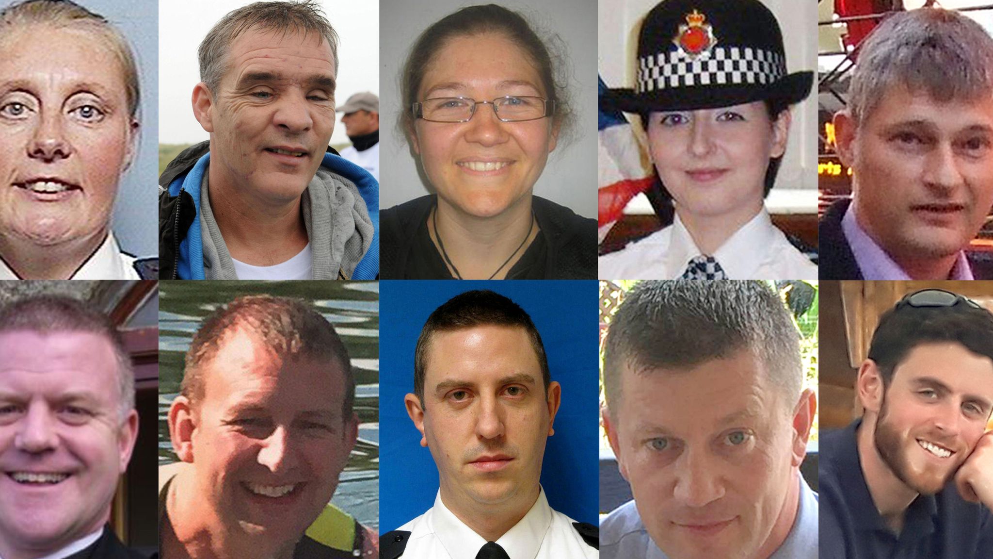 Memorial to fallen police officers unveiled by Prince Charles | UK News ...