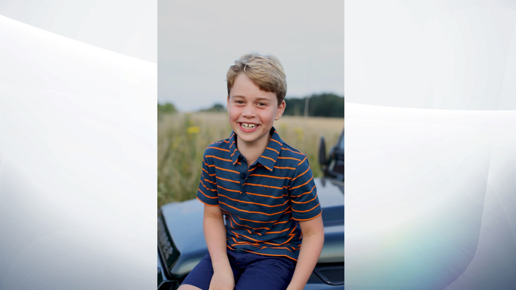 Prince George: Photo to mark his eighth birthday shows him on Land ...