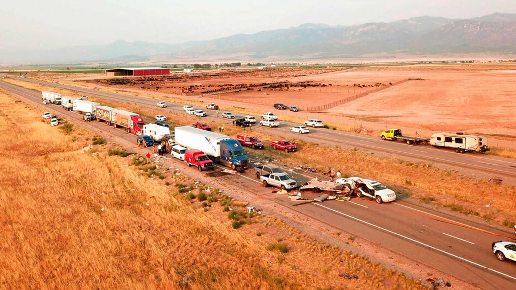 Utah: Great Salt Lake water levels hit historic low as 'mega drought ...