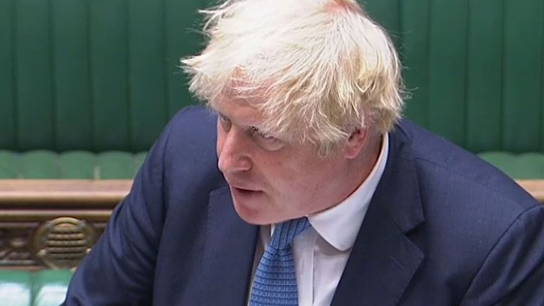 Boris Johnson says his government is diverse