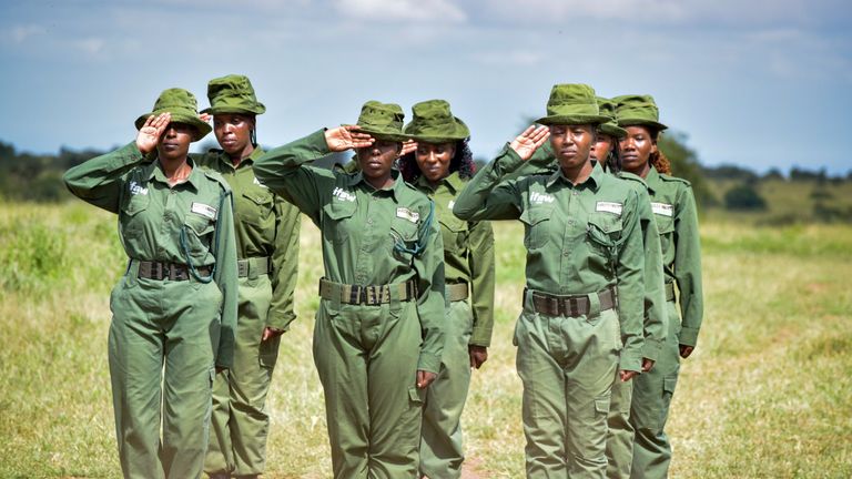 Meet Team Lioness: The women making history in Kenya | Sky News