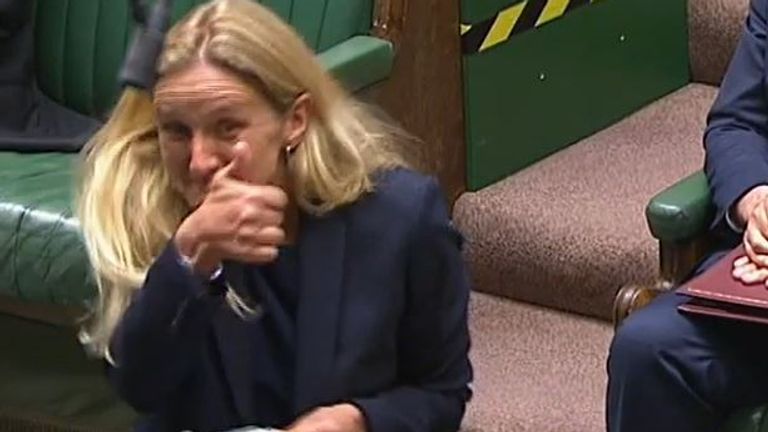 Thumbs up as Kim Leadbeater goes to Commons to represent her Batley and ...