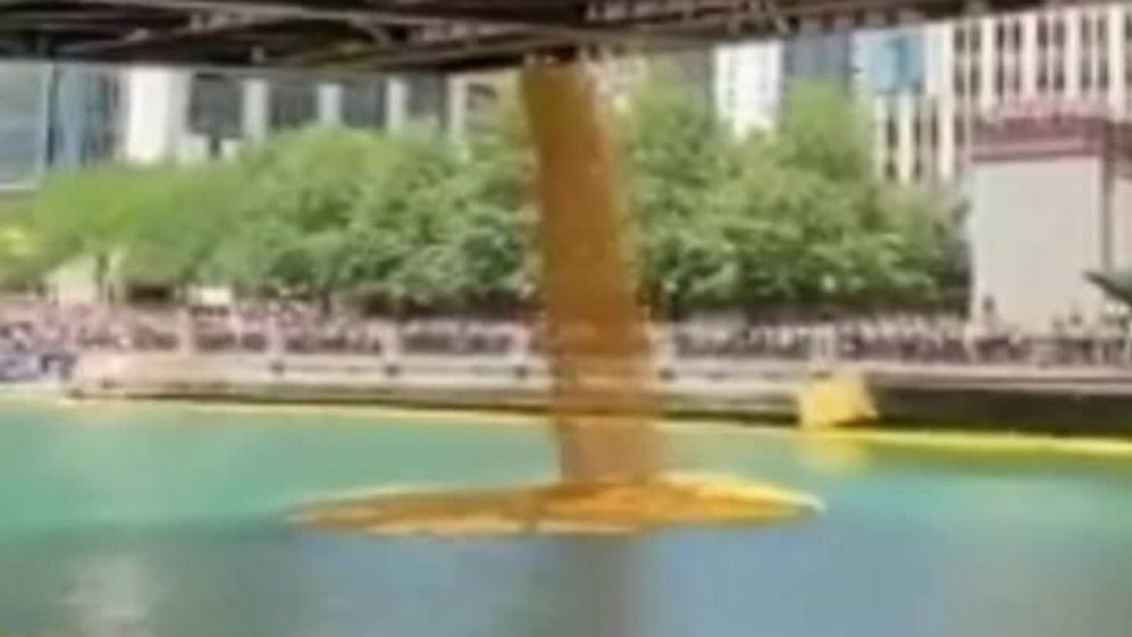 70,000 rubber ducks dropped into Chicago river | Offbeat News | Sky News
