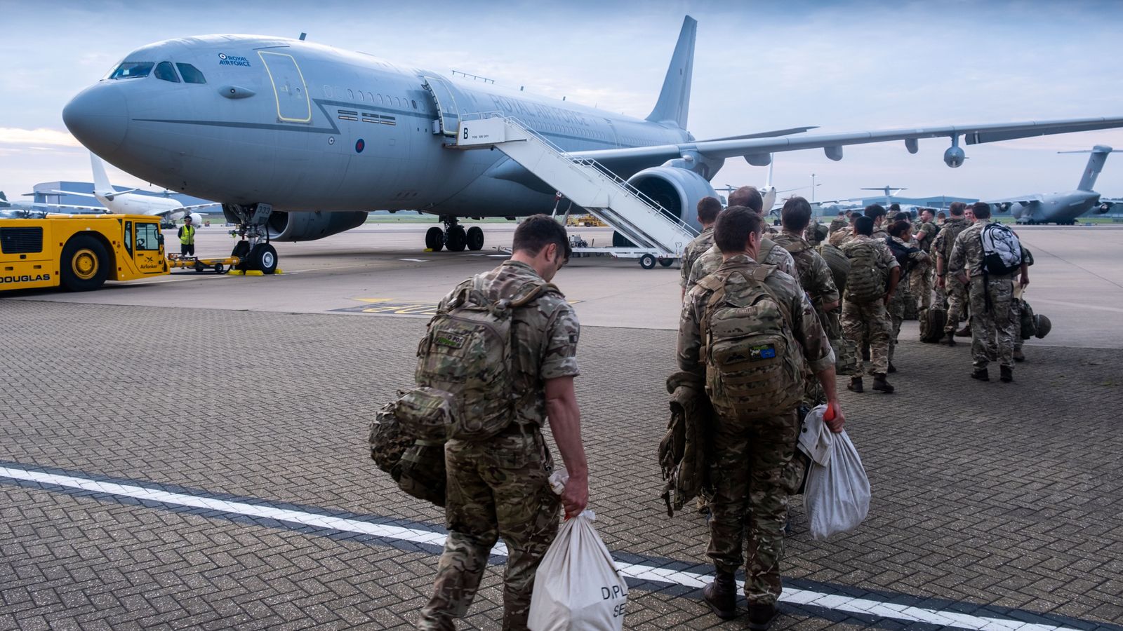 Afghanistan: First British troops begin deploying to help evacuate ...