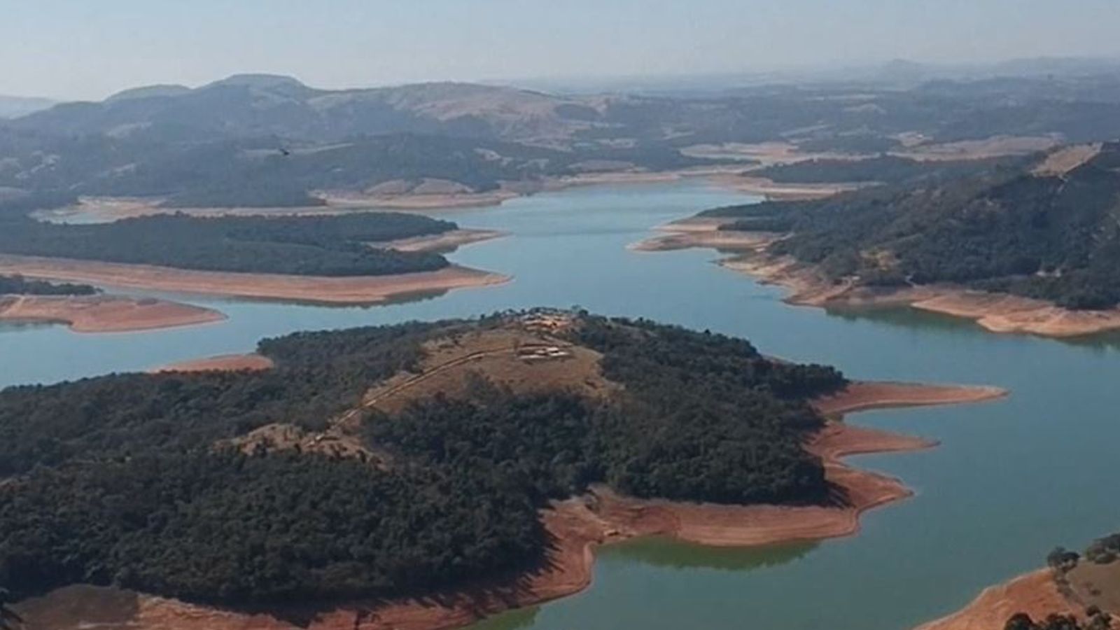 Brazil has lost 15% surface water in 30 years, says report | Sky News